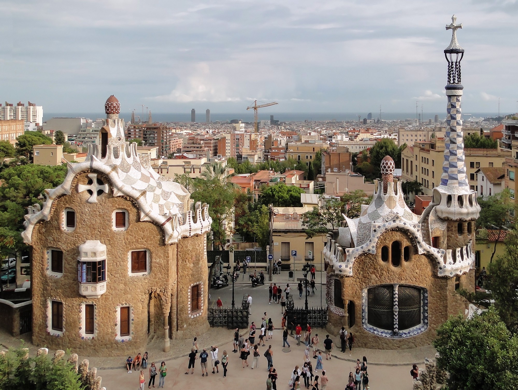 El Parque Güell - Viajeros por el Mundo